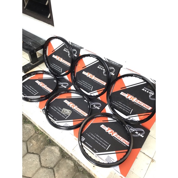 Jual Velg TK Racing 160 185 18 Hitam | Shopee Indonesia