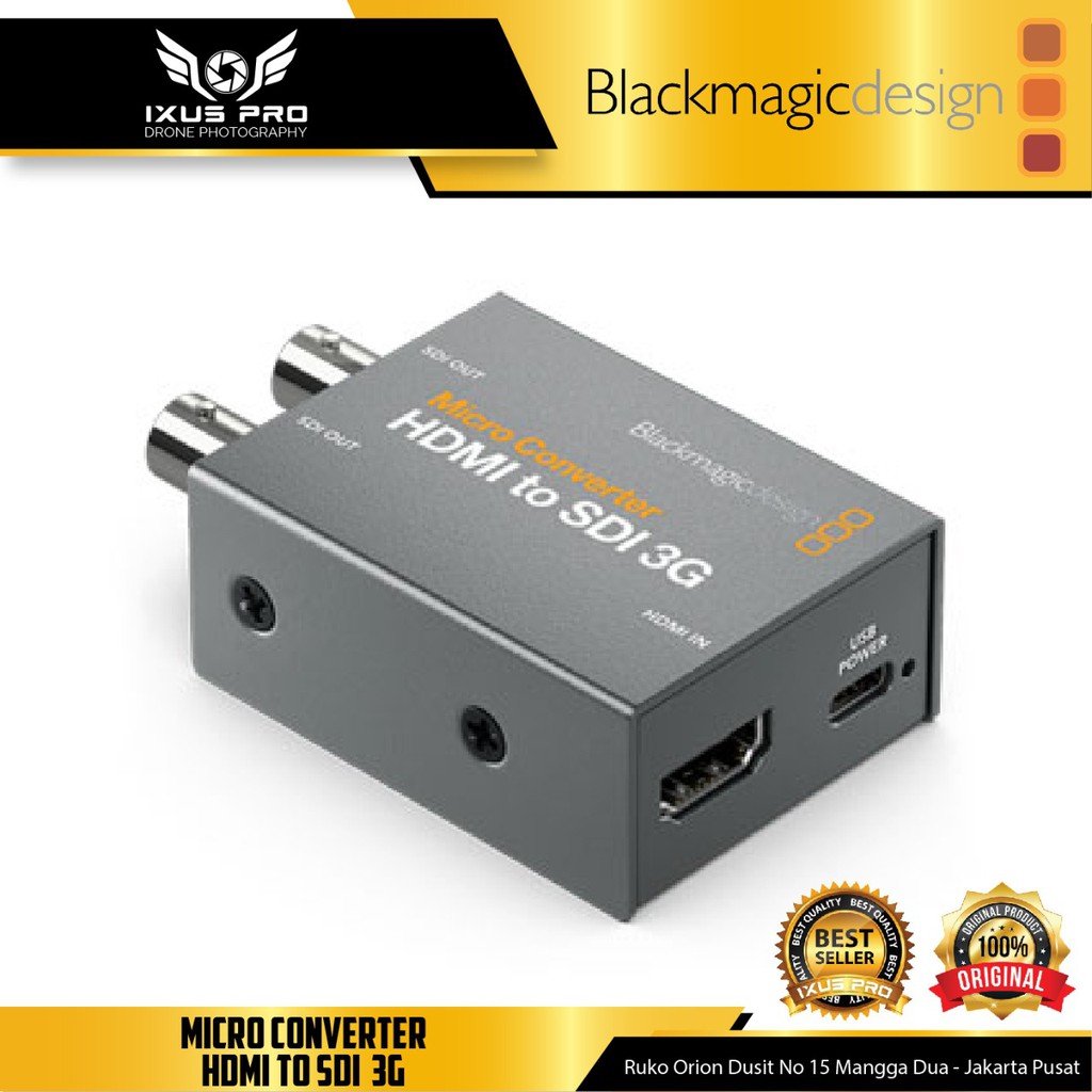 Jual Blackmagic Design Micro Converter HDMI to SDI 3G | Shopee Indonesia