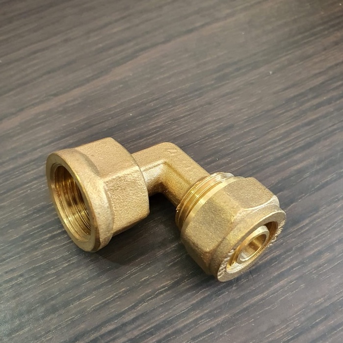 Jual KENEE KENI ELBOW DRAT DALAM KUNINGAN 1/2 L16 SAMBUNGAN AIR PANAS ...