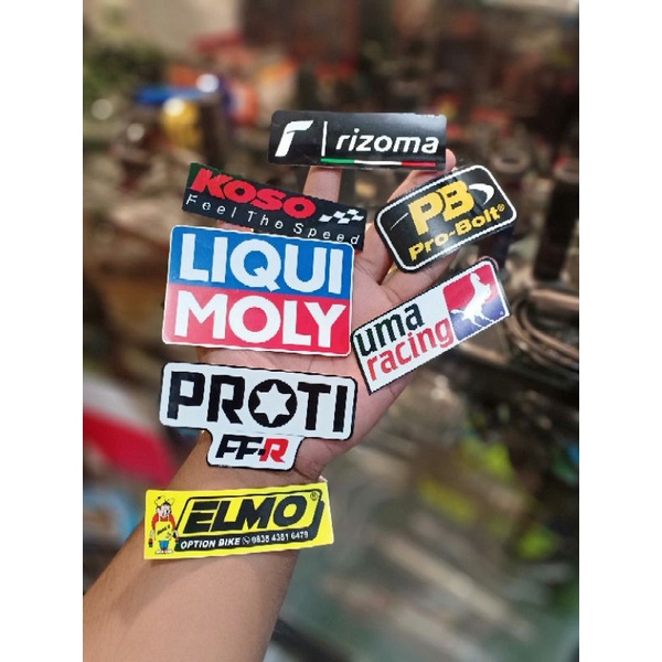 Jual Stiker proti liqui moly pb uma racing rizoma koso harga per biji ...