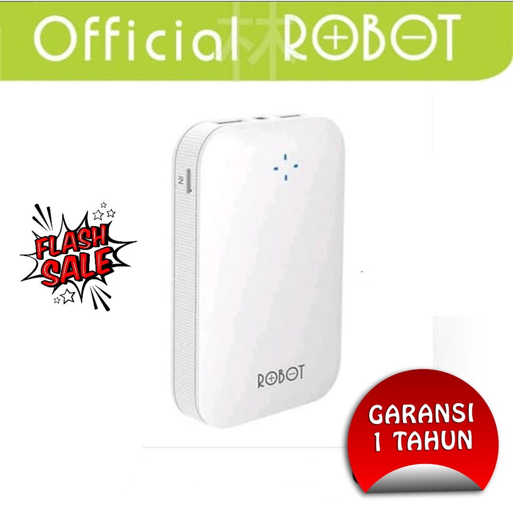 Jual powerbank robot original garansi 1 tahun | Shopee Indonesia
