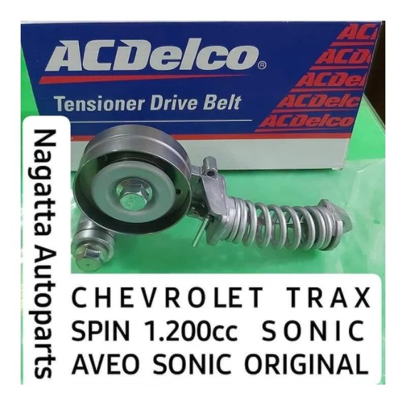 Jual TENSIONER FAN VAN V BELT BEL CHEVROLET SPIN 1200cc 1.200cc TRAX AVEO SONIC ORIGINAL ACDELCO ...