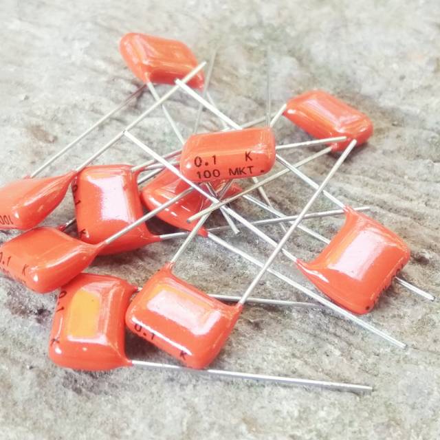 Jual T-AUDIO 100nF 100N 0,1uF 104 100V MKT PHILIPS CAPACITOR KAPASITOR CAPASITOR MKM MILAR ...