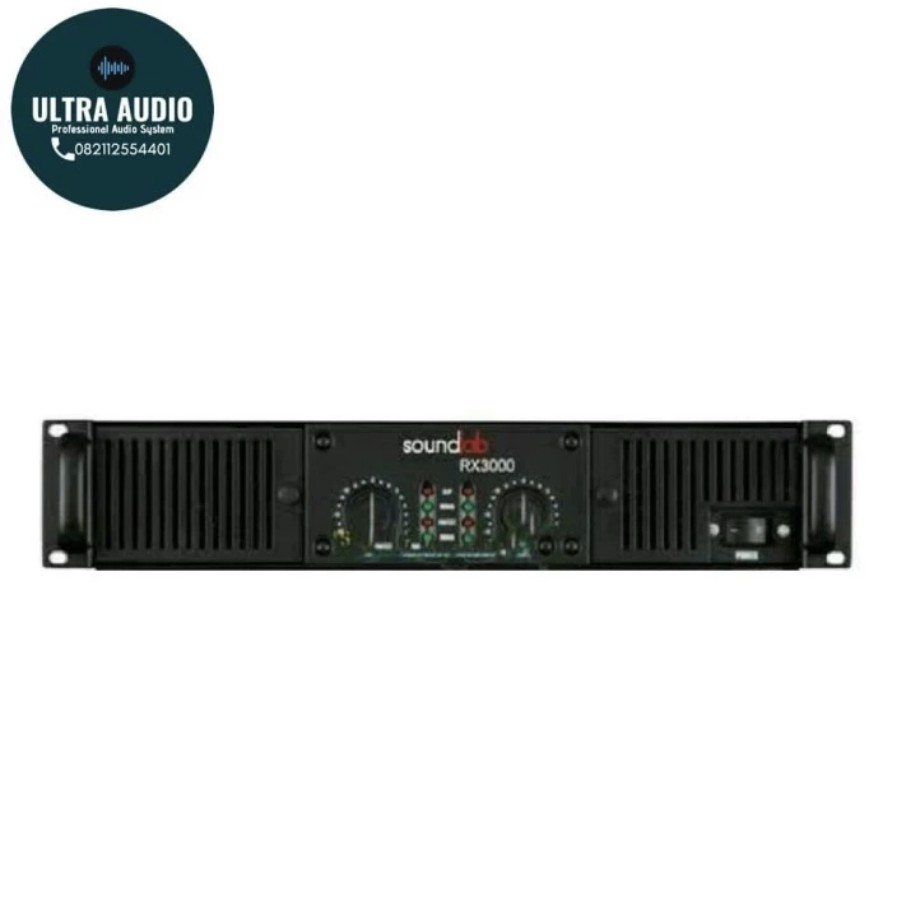 Jual SoundLab RX3000 / RX-3000 / RX 3000 Power Amplifier ORIGINAL ...