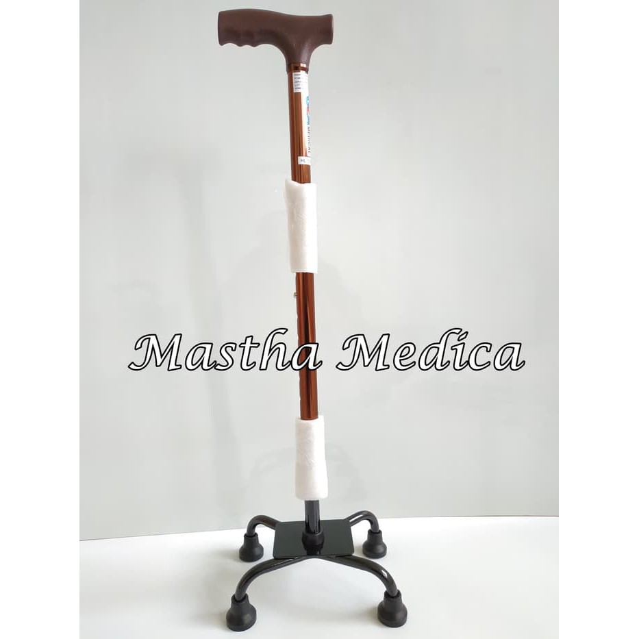 Jual Tongkat Kaki 4 Piramid Alat Bantu Jalan Gea Medical | Shopee Indonesia