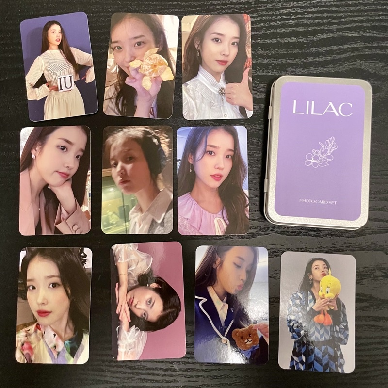 Jual IU - Lilac photocard / pc / tin case | Shopee Indonesia