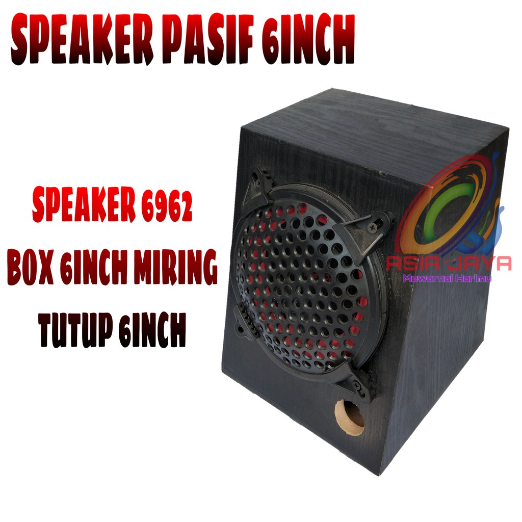 Jual Paket Subwoofer Legacy LG6962 plus Box 6 Inch Miring plus Tutup 6 ...