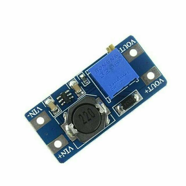 Jual MT3608 DC-DC 2A step up boost converter module mini power booster ...