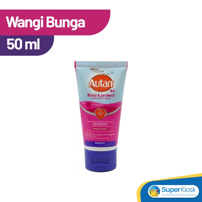 Jual Autan Anti Nyamuk Lotion Family Tube 50 ml | Shopee Indonesia