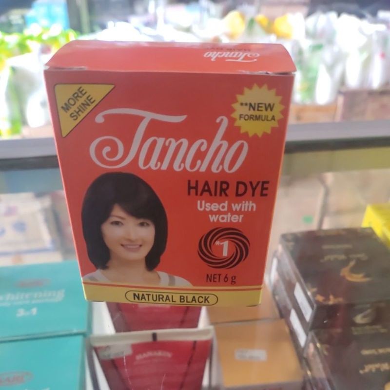Jual Tancho Semir Rambut Hitam 6gr | Shopee Indonesia