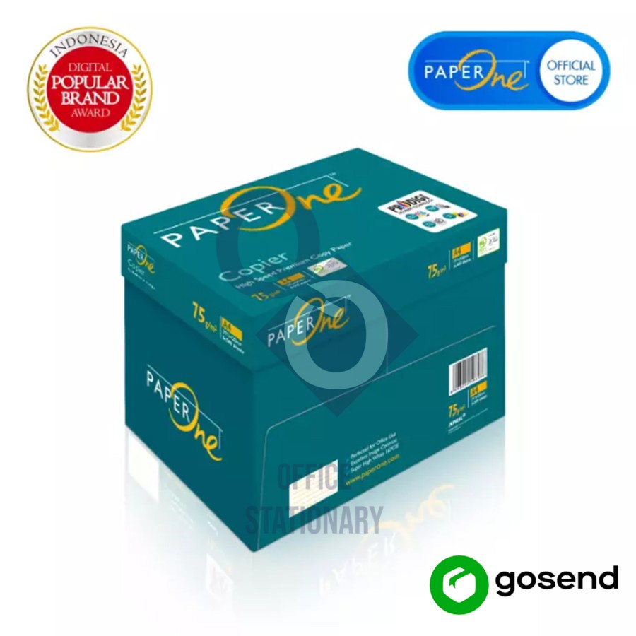 Jual Kertas HVS A4 75 Gram 75grm IK PaperOne Epaper Sidu Sinar Dunia PPlite Ekon Zap Copy Paper ...