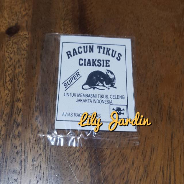 Jual Ciaksie Racun Tikus dan Celeng / Rodentisida (Bungkus Putih ...