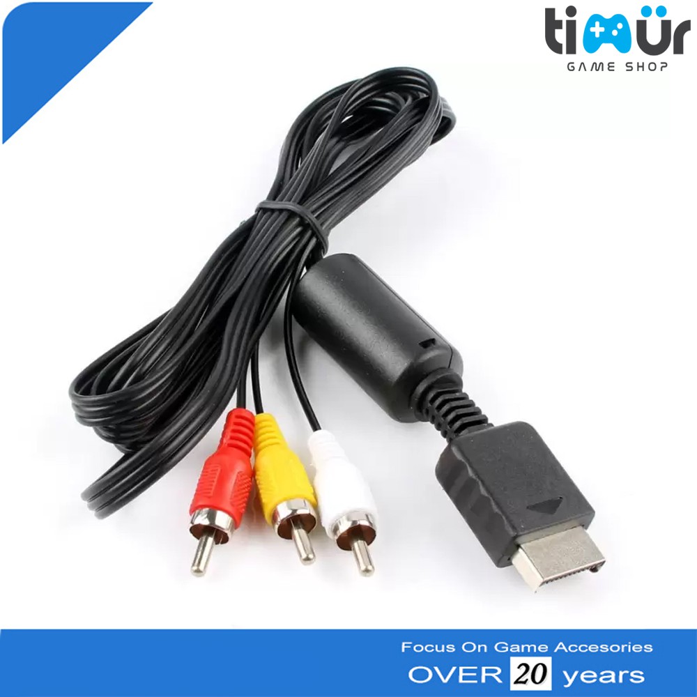 Jual Kabel AV PS2 dan PS3 Original | Shopee Indonesia
