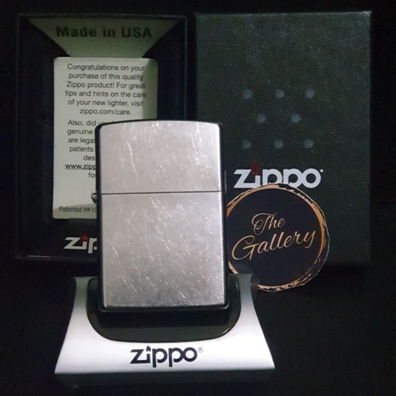 Jual 207 ORIGINAL ZIPPO STREET CHROME | Shopee Indonesia