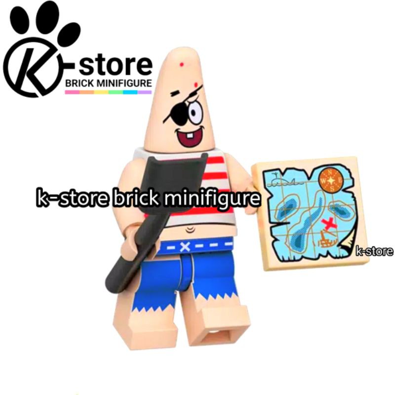 Jual lego spongebob squarepants patrick star minifigure | Shopee Indonesia