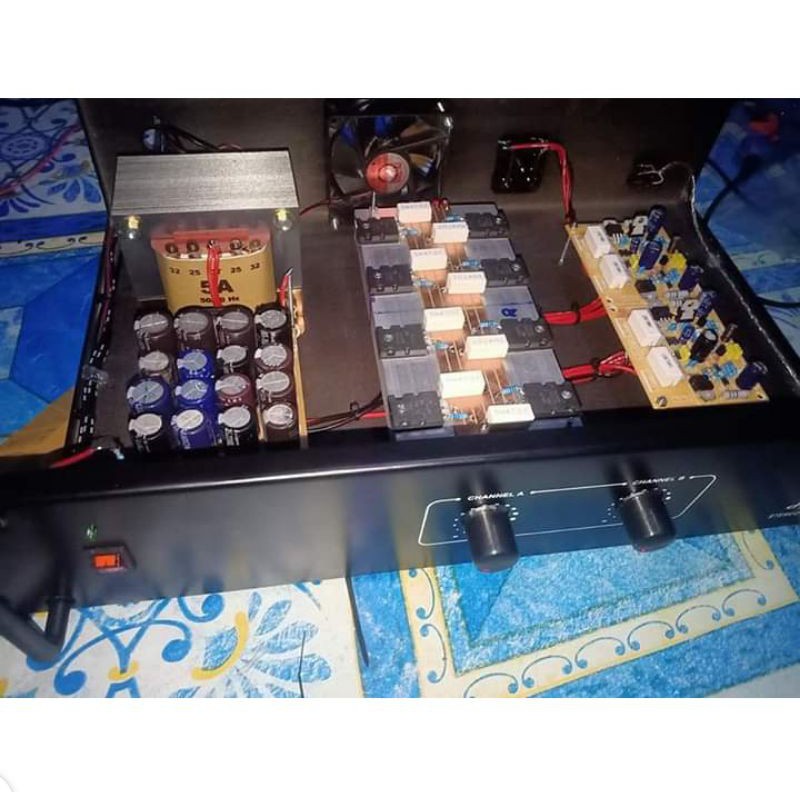 Jual POWER AMPLIFIER RAKITAN 5 AMPERE | Shopee Indonesia