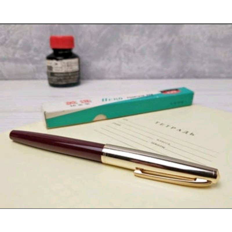 Jual Vintage Fountain Pen Hero 330 With Box Ori Hero Pen - New Old ...