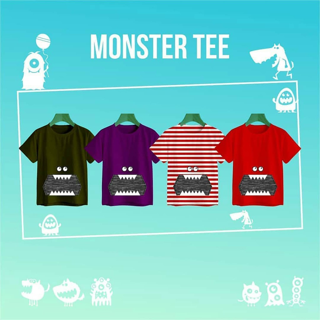 Jual Monster tee 3D | Shopee Indonesia