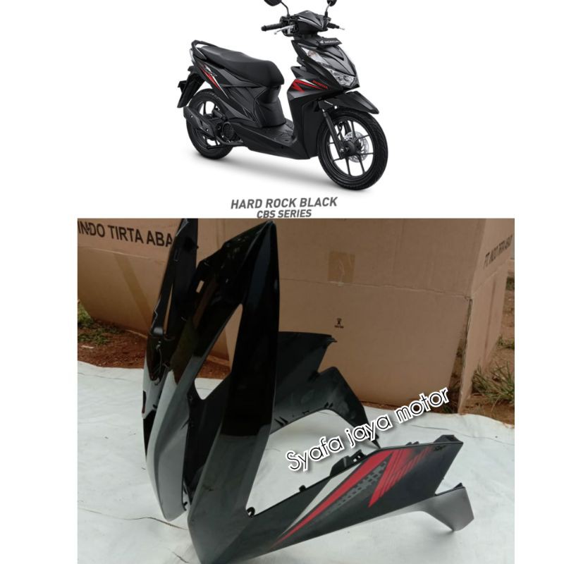 Jual Tameng beat 2020-2021series hitam kilap berstriping original kode ...