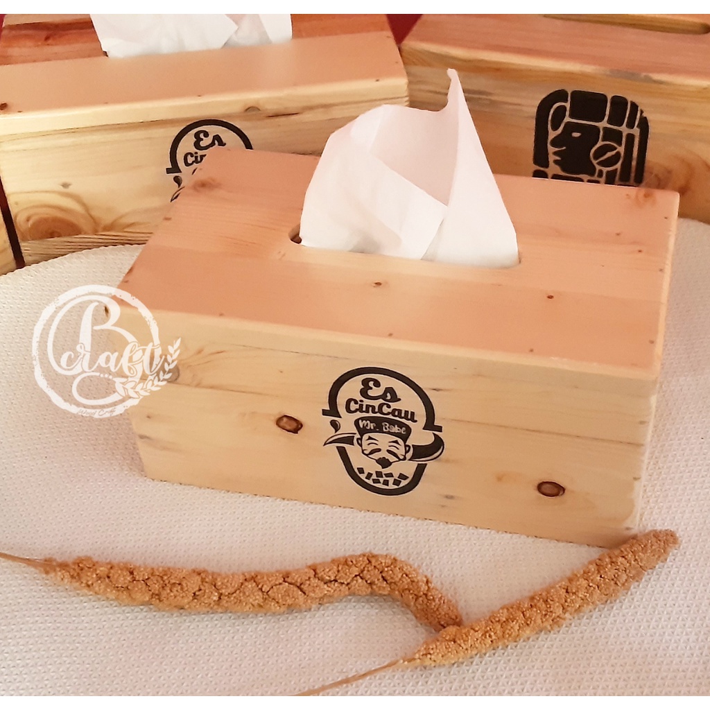 Jual Tempat tissue custom logo | Shopee Indonesia