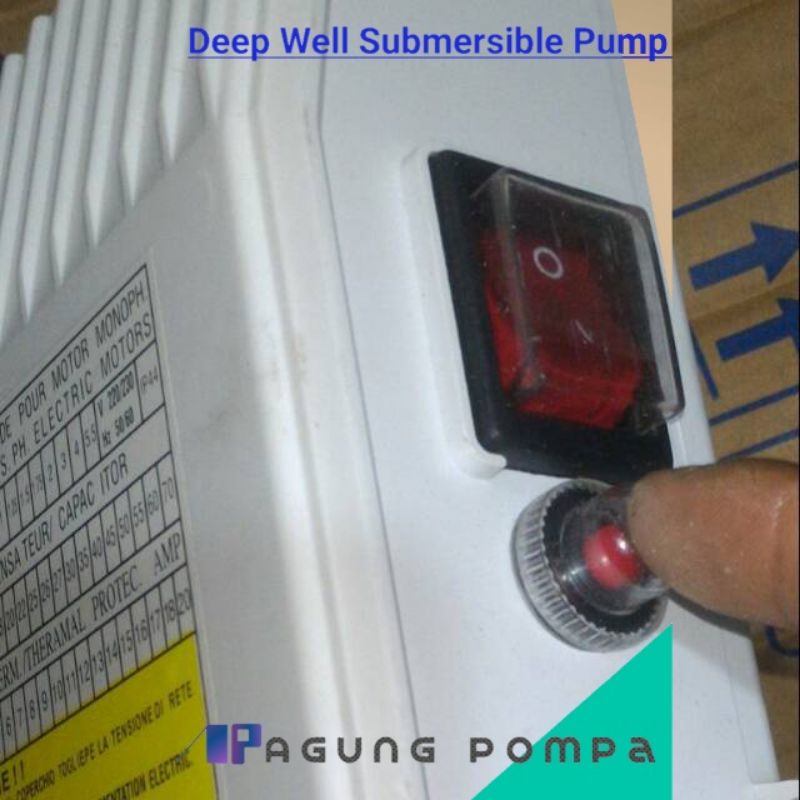 Jual Control box pompa submersible 3 HP 220 volt | Shopee Indonesia