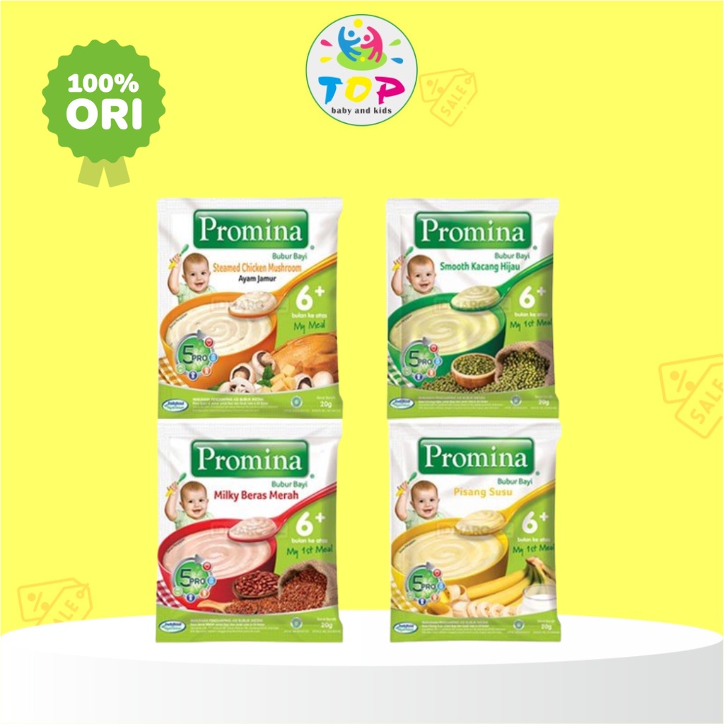 Jual ~TOP~ PROMINA SACHET 6+ 20GR (PILIH VARIAN DI VARIASI) | Shopee ...