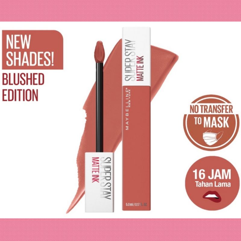 Jual Maybelline Superstay Matte Ink (210 versatile) | Shopee Indonesia