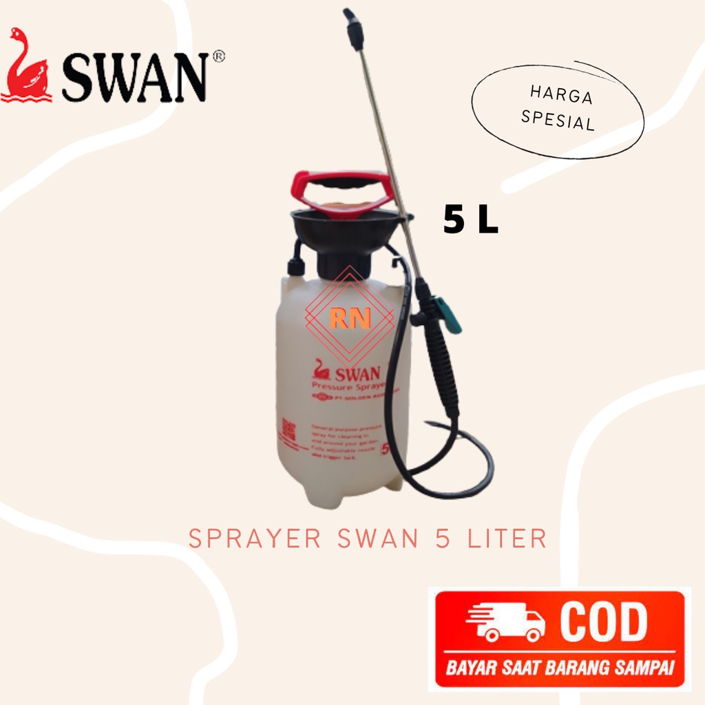 Jual SPRAYER SWAN 5 LITER ALAT SEMPROT DISINFEKTAN DAN PERKEBUNAN ...