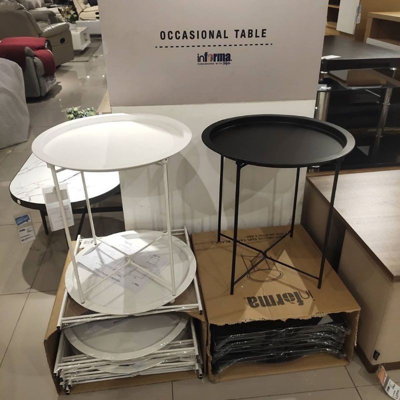 Jual Meja sisi helios informa/Meja samping/Meja unik murah/meja bulat ...