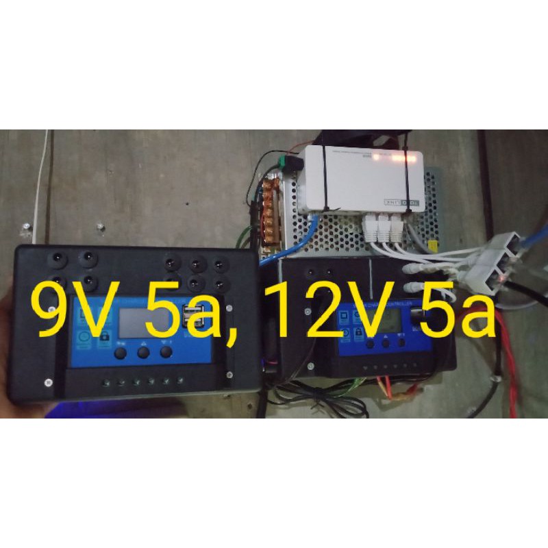 Jual UPS DC 9v 5a, 12v 5a + SCC 10a - PSU | UPS DC untuk rt rw net ...
