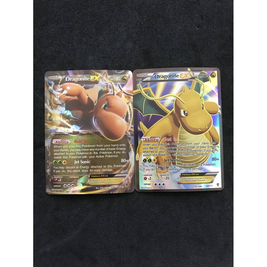 Jual Kartu Pokemon TCG Basic Dragonite EX Collections (harga/kartu ...