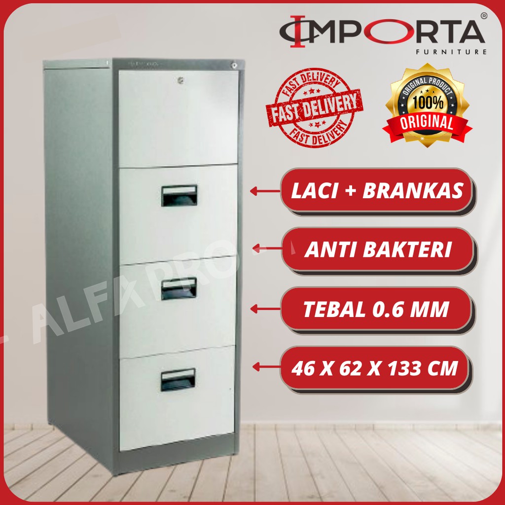 Jual LOKER BESI BRANKAS LEMARI BESI LEMARI BUKU RAK BUKU LEMARI ARSIP ...