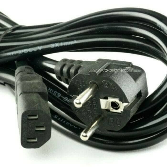 Jual Kabel Power for PC / Kabel power PC atau komputer 3M | Shopee ...