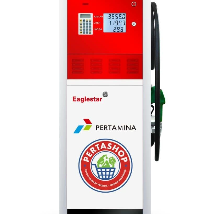 Jual Pompa bensin atau solar pertamina 1 flow meter akurat fuel ...