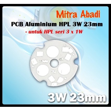 Jual PCB Aluminium HPL 3 Watt 23 mm | Shopee Indonesia