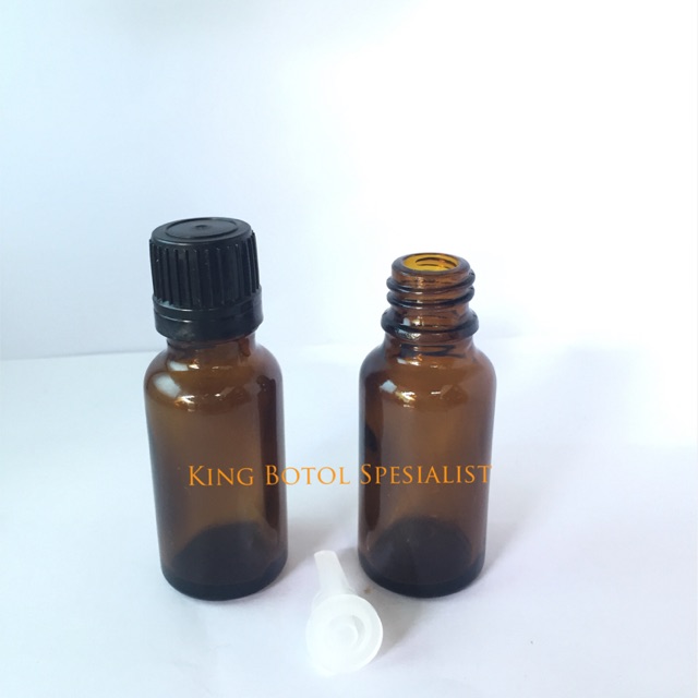 Jual Botol Coklat Kaca 20ml | Shopee Indonesia