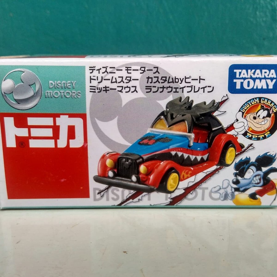 Jual Tomica Disney Motors PETE Custom garage dream star Takara Tomy mainan mobil lucu murah ...