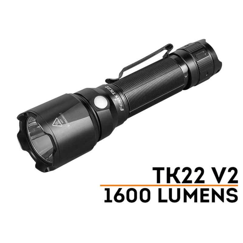 Jual Fenix TK22 - V2.0 Tactical Flashlight 1600 lumens (TK22) | Shopee ...