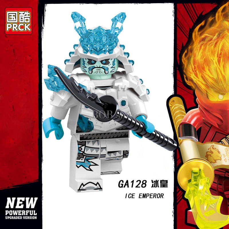 Jual Lego Ninjago Ice Emperor Minifigure Ninja Movie Kai Zane Cole ...