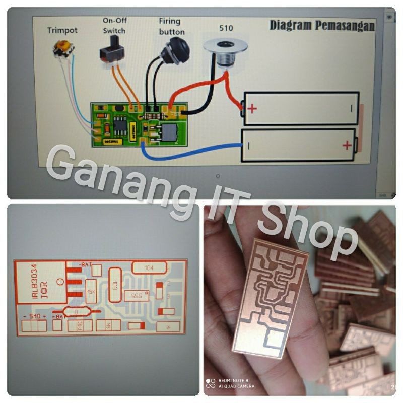 Jual 10pcs PCB PWM Chip NE555 | Shopee Indonesia