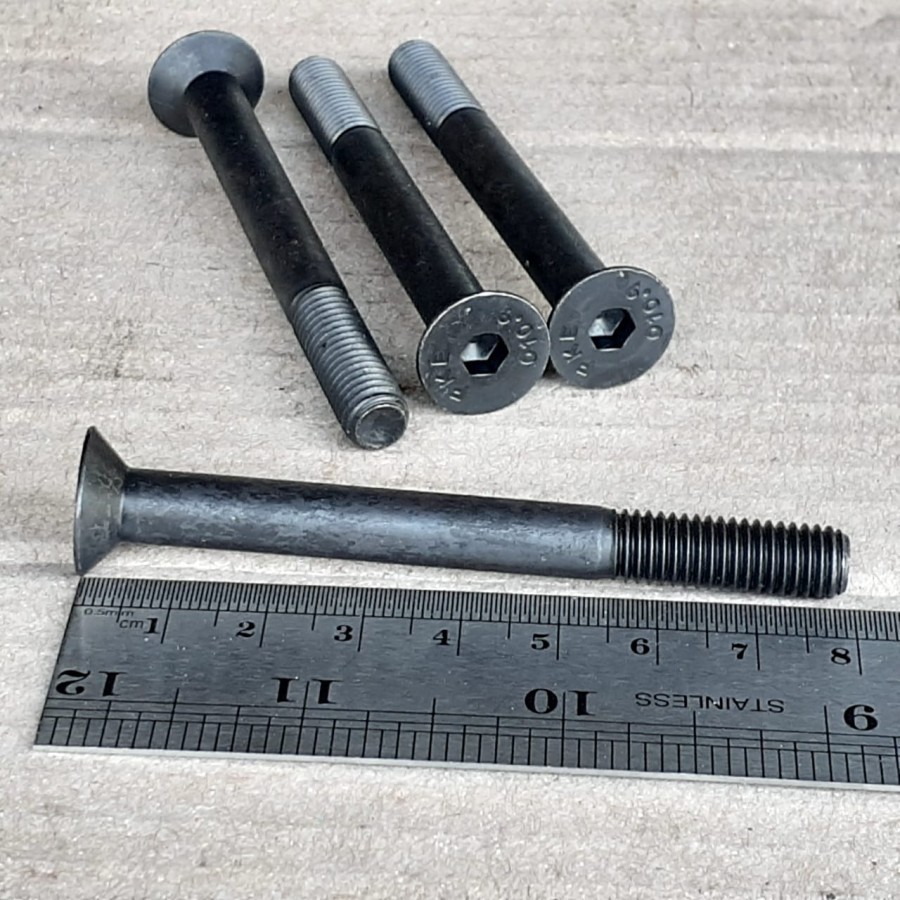 Jual BAUT L VERSENG M8X80 BAJA / BAUT L VERSENG M8 X 80 COUNTERSUNK ...