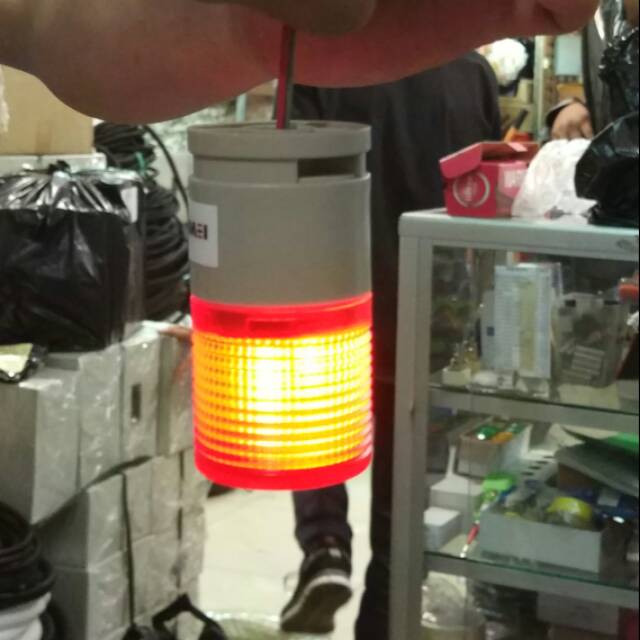 Jual LAMPU TOWER 1 warna / TOWER LIGHT nyala kedip-Diam | Shopee Indonesia