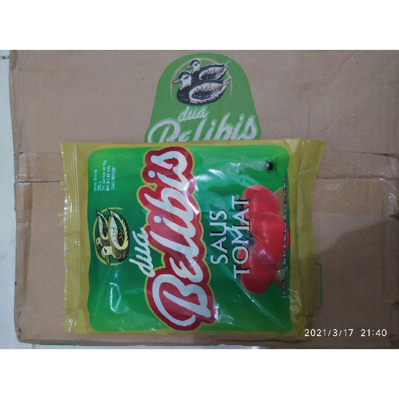Jual Saos Tomat Belibis sachet 216 gr(24 sachet@9gr) | Shopee Indonesia