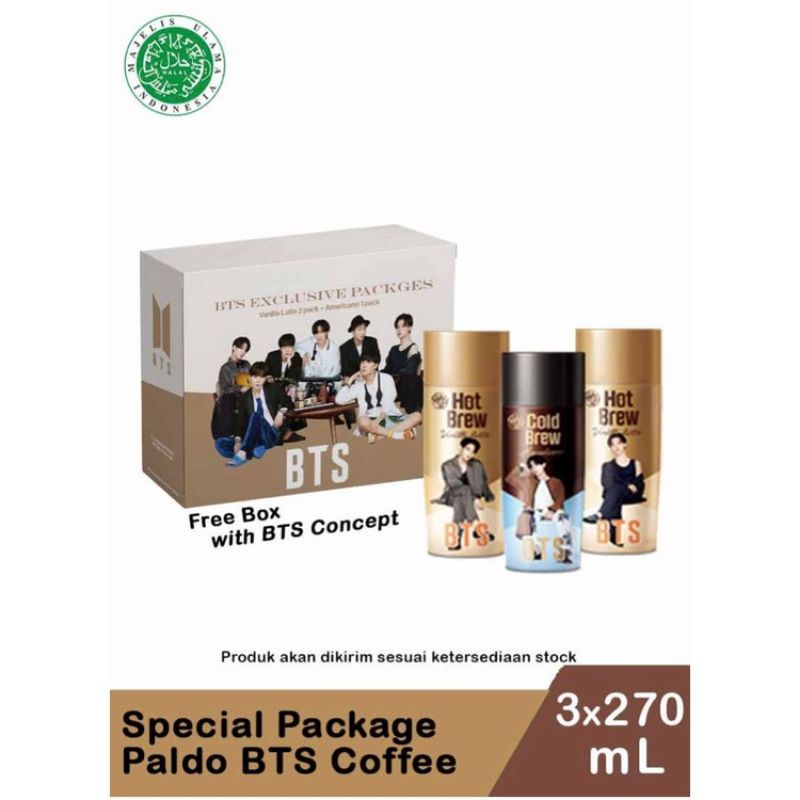 Jual [ Ready Stock ] BE bts coffe | Paldo BTS Coffee Americano/Vanilla ...