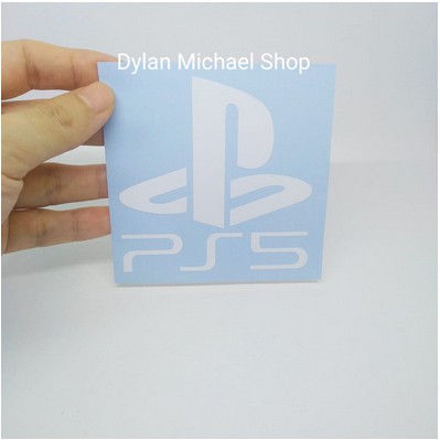 Jual Stiker PS5 Playstation 5 Console Logo Sticker Mobil Motor Laptop ...