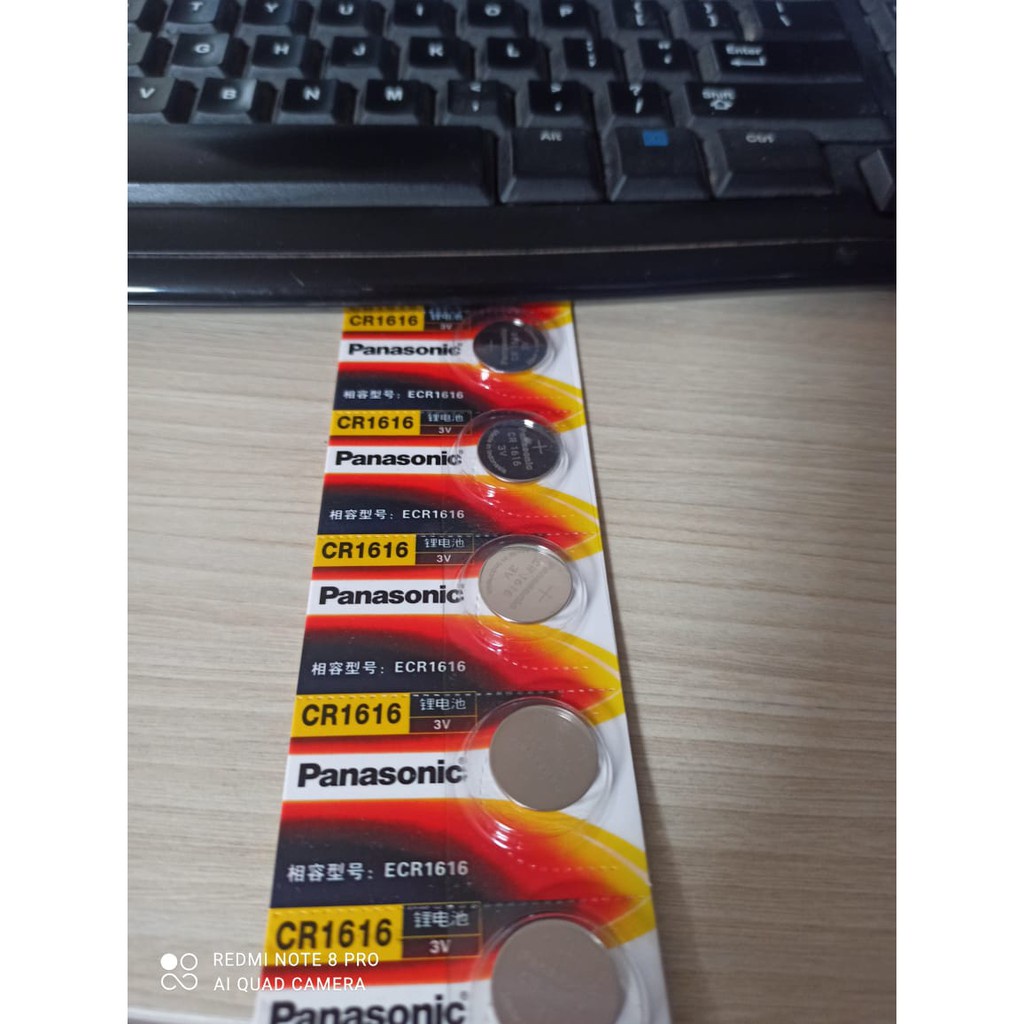 Jual Baterai Lithium Panasonic 3V CR 1220 2016 2025 2032 1632 1616 1620 ...