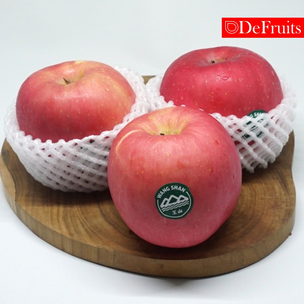 Jual Buah Apel Fuji Premium Wang Shan (1kg) - DeFruits | Shopee Indonesia
