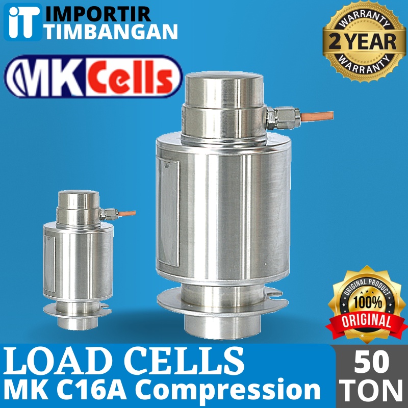 Jual Load Cell Timbangan Digital MK-C16A 50T, load cell jembatan ...