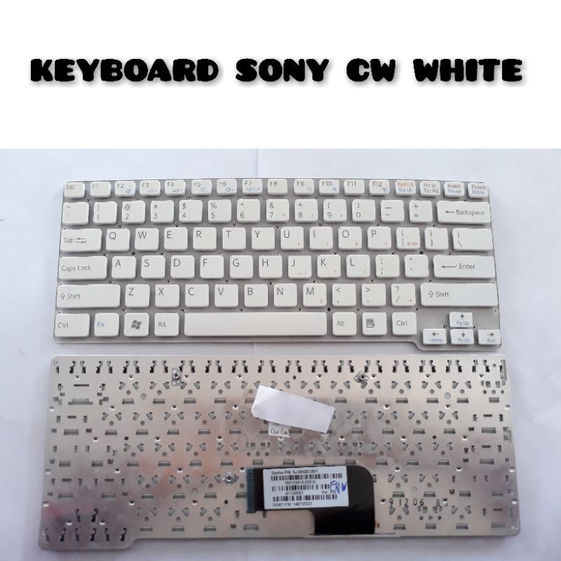 Jual keyboard Laptop Notebook Sony Cw Series White | Shopee Indonesia