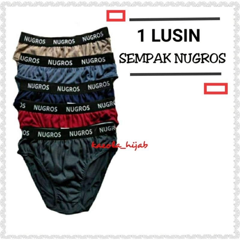 Jual SEMPAK NUGROS 1 LUSIN KAZOLABUSANA | Shopee Indonesia